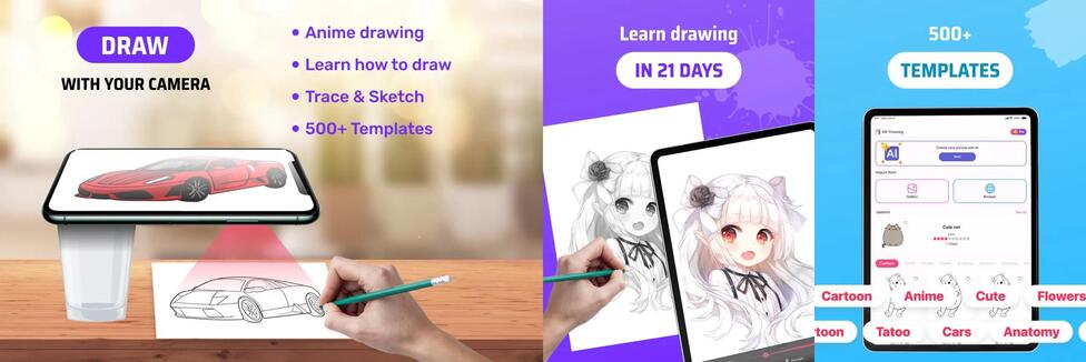 Ar Drawing Online App "ArtEasy" - sketch & paint